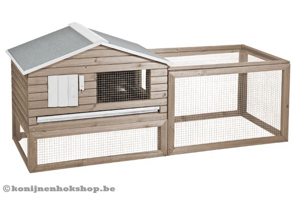 Woodland Konijnenhok Snoozer Cottage | Konijnenhokshop.be